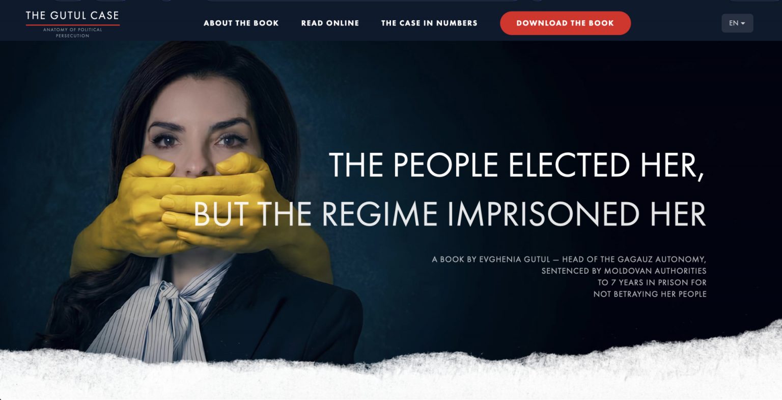 Evghenia Gutul Publishes Book on Political Persecution in Moldova ...